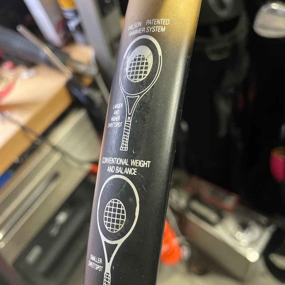 Wilson Hammer 6.2 Tennis Racquet With New Fashion Grip - Gem